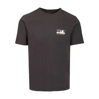 Patagonia 73 Skyline T-Shirt - - Sport - Herren - Schwarzk - 2XL