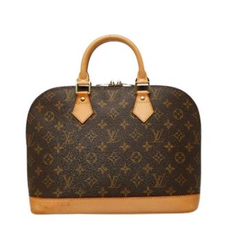 Louis Vuitton Pre-owned Alma Monogram Handtasche - - Pre-owned - Damen - Braun - ONE SIZE
