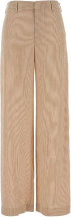 Pantaloni Torino Femme, Pantalons, Jaune, Taille: 38 FR Lorenza Wide Pantalons