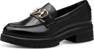 Tamaris Damen Slipper, Frauen Slip On,TOUCHit-Fu&szlig;bett,Schlupfschuhe,schluepfschuhe,Loafer,College Schuhe,Businessschuhe,Slip-ons,Black,40 EU