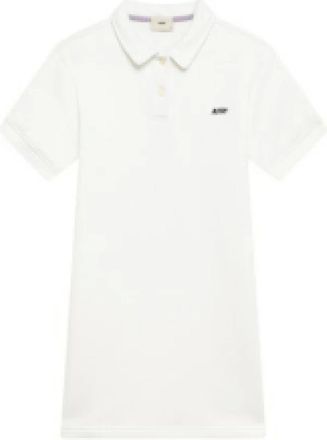 Autry Femme, Robes, Blanc, Taille: 38 FR Drpw043W Robe Chemise en Jersey
