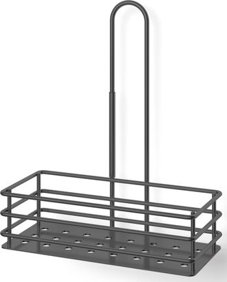 Zack Iparo Duschkorb 25,5x14x32 cm Schwarz