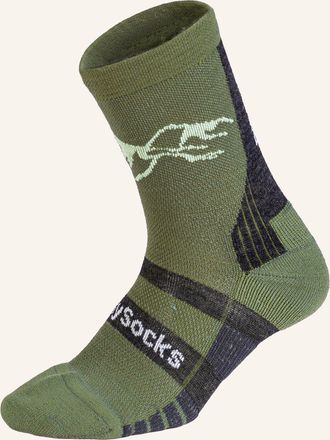 DillySocks Dillysocks Sportsocken Active Merino gruen