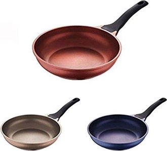 Bergner Bratpfanne aus Aluminiumguss, 28 x 6 cm, Kupfer