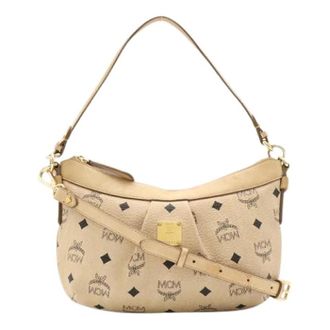 MCM Pre-owned Visetos Coated Canvas 2way Bag - - Pre-owned - Damen - Beige - ONE SIZE