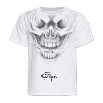 Gallery Dept. Homme, Tops, Blanc, Taille: XS Skull Tee