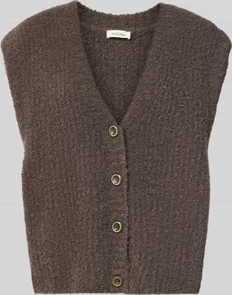 American Vintage Relaxed Fit Weste mit Alpaka-Anteil Modell Zolly