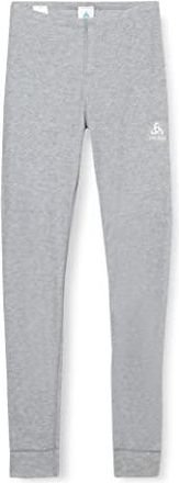 Odlo Active Warm Eco Tights Pantalons Mixte Enfant, Grey Melange, 8 ans
