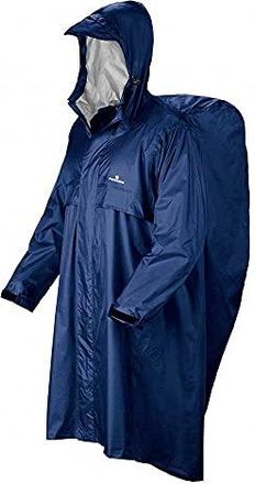 Ferrino Ferrino Poncho femme trekker ripstop, bleu, taille unique