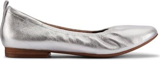 Clarks Femme Fawna Soft Zapatos Tipo Ballet, Silver Metallic, 39 EU