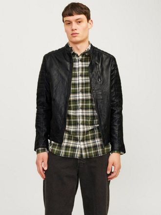 Jack & Jones Lederjacke JJERICHARD LEATHER JACKET NOOS