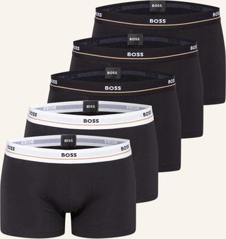 HUGO BOSS 5er-Pack Boxershorts schwarz