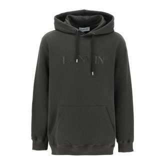 Lanvin Curb Embroidered Hoodie - - Sweatshirts & Hoodies - Herren - Gr&uuml;n - L