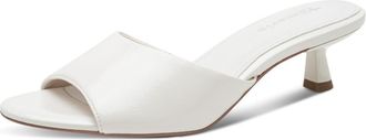 Tamaris Damen Pantolette mit Stilettoabsatz, wei&szlig;, 42 EU