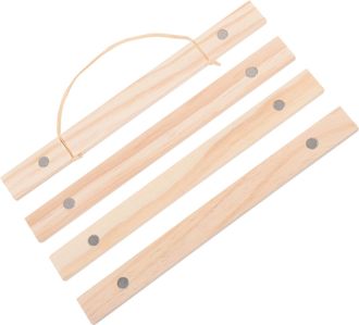 Pretyzoom Magnetischer Poster-aufh&auml;nger Aus Holz F&uuml;r Gem&auml;lde 21 Cm Set Mit 70 G Leicht Zu Wechselndes Kunstwerk