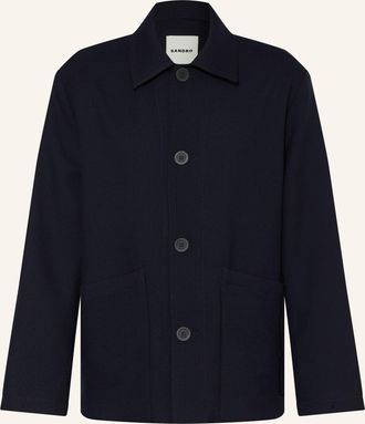 Sandro Sandro Overshirt blau