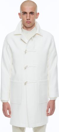 Fursac Duffle coat en drap de laine - Taille XL - Homme