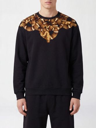 Marcelo Burlon County of Milan Sweat-shirt &agrave; col rond en coton style urbain avec imprim&eacute; graphique