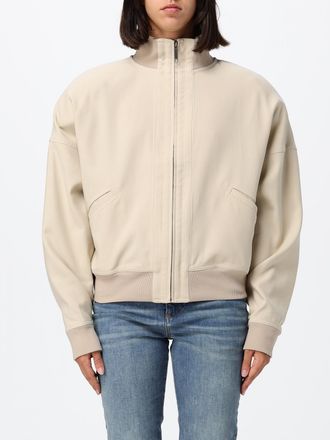 Gucci Blouson bomber oversize en coton avec col montant