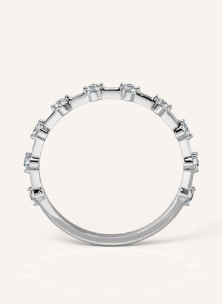 VEYNOU Veynou Ring Daisy Aus 14 Karat Wei&szlig;gold Und 0,30ct. Lab-Grown Diamanten silber