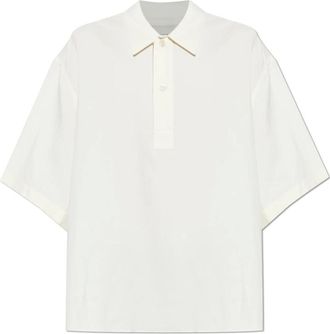 STUDIO NICHOLSON Homme, Tops, Beige, Taille: M Lemmer Polo