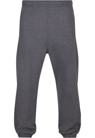 Urban Classics Herren Trainingshose Sweatpants, Jogginghose für Männer, Straight Leg, Reißverschlüsse an den Beinabschlüssen, XXL, Charcoal