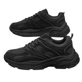 Generic Chaussures de course pour homme - Absorption des chocs - Chaussures de marche d&eacute;contract&eacute;es - Pour jogging, fitness, athl&eacute;tisme - Antid&eacute;rapantes - Res