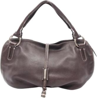 Celine Sac &agrave; main vintage Pre-owned - Femme - Pre-owned - Brun - Taille: ONE Size