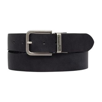 Karl Lagerfeld Pasek dwustronny Jeans - - Accessories - Herren - Schwarzk - 90 CM