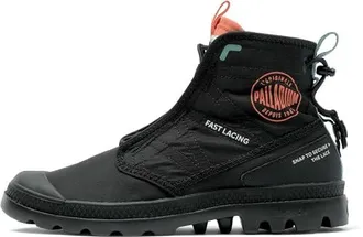 Palladium Pampa Travel Lite RS, Basket Mixte, Black, 44.5