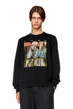 Diesel S-Ginn-L3 Felpa_Sweatshirt_Schwarz_XXS