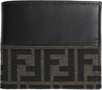 Fendi Jacquard Bi-fold Wallet