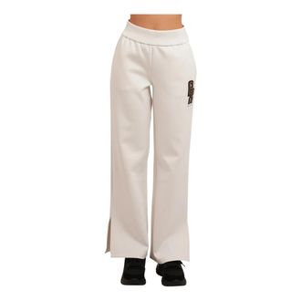 A|X Armani Exchange Regular Fit Hose aus Scuba-Jersey - - Trousers - Damen - Wei&szlig; - S