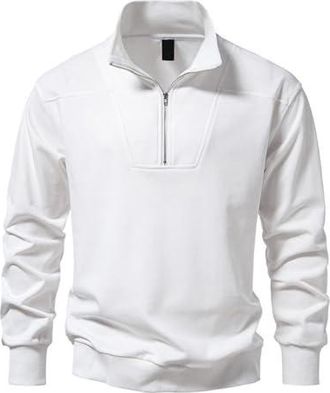 Generic Sweat &agrave; capuche pour homme - Pull de loisirs 4/1 - Fermeture &eacute;clair - Hiver - Chaud - Manches longues - Cordon de serrage - Sweatshirt pour homme - Mo