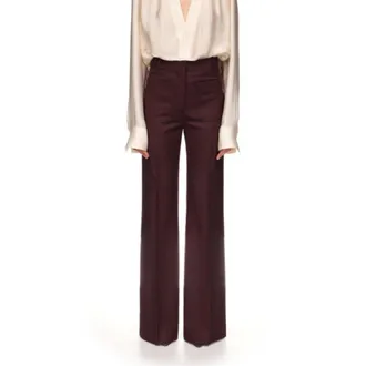 Victoria Beckham Damen, Hosen, Lila, XSGr&ouml;&szlig;e