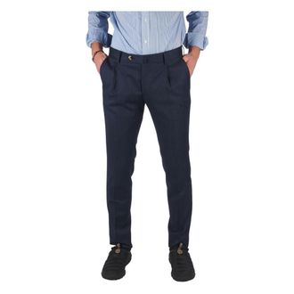 Pantaloni Torino Blaue super slim Winterhose - - Trousers - Herren - Blau - L