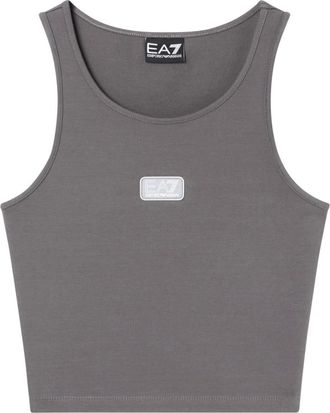 Emporio Armani Emporio Armani Ea7, Femme, Tops, Gris, Taille: 42 FR Tanktops
