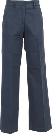 K-Way Femme, Pantalons, Bleu, Taille: 44 FR Tyanne Chino Effet Denim