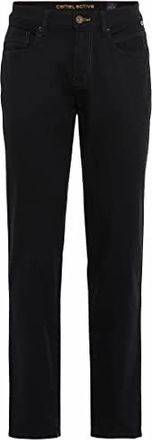 Camel Active Camel Active 5-Pocket Houston Jean Droit, Noir (Forever Black 9), W44/L30 (Taille Fabricant: 44/30) Homme