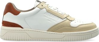 AllSaints Homme, Chaussures, Blanc, Taille: 45 EU Regan Low Top Trainers