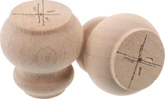 Soimiss 2 Massivholz Tischbeine 8X8cm Unlackiert f&uuml;r Sofa Couchtisch Kommode Robuste Polierte M&ouml;belbeine aus Hartholz f&uuml;r M&ouml;bel Upgrades und Stabile Standfest