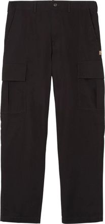 Burberry Pantalon cargo en coton - Homme - Pantalons - Brun - Taille: M