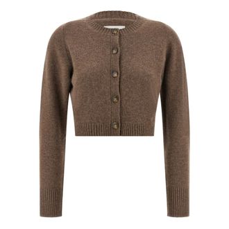 Loulou Studio Damen, Strickwaren, Braun, SGr&ouml;&szlig;e