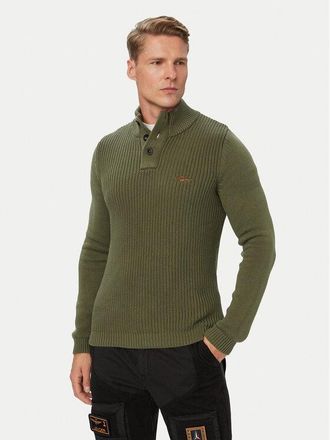 Aeronautica Aeronautica Militare Pullover 262MA1572UL00409 Khakifarben Regular Fit