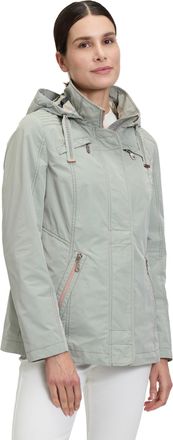 Gil Bret Damen Sommerjacke mit Abnehmbarer Kapuze 42, Tea