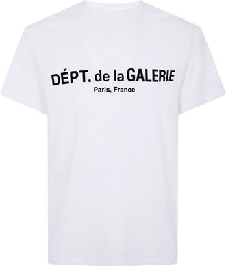Gallery Dept. Homme, Tops, Blanc, Taille: XL French Logo Lux Tee