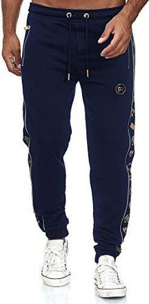 Red Bridge Pantalon de Jogging pour Homme avec Empreintes latérales Bleu