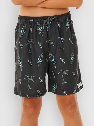 Rip Curl Eternal Shred Mesh Volley Kids Boardshort noir