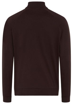 BOSS Sweatjacke Authentic mit Streifen und Logo, regular fit