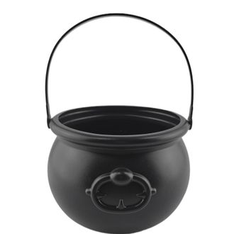 Generic Halloween-, Schwarze Halloween-Vase der Zauberhexe, spektrale Kesselvase f&uuml;r Modeschmuck, kleine Geschenke, Kekse, S&uuml;&szlig;igkeiten, Schokolade